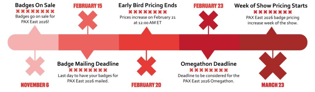 PAX East 2026 Badges & Hotels: Prices and Booking Tips - Marooners' Rock